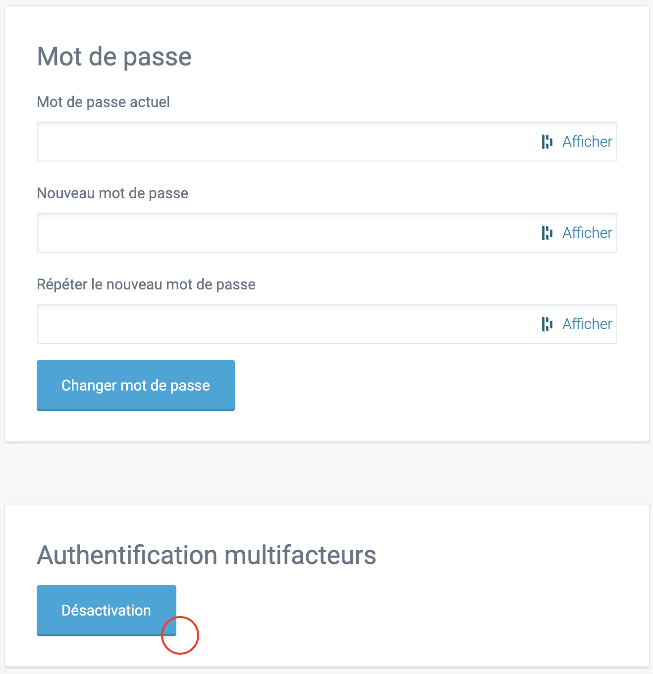 Authentification Multi-Facteurs