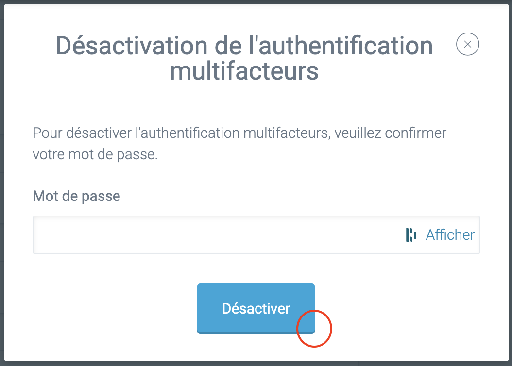 Authentification Multi-Facteurs